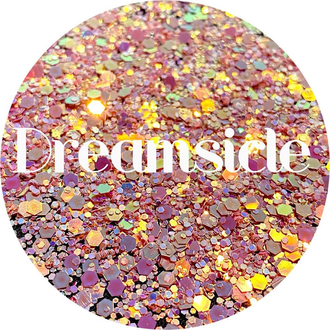 Dreamsicle - Peach Yellow Gold Purple Color Shift Polyester Glitter - Etsy