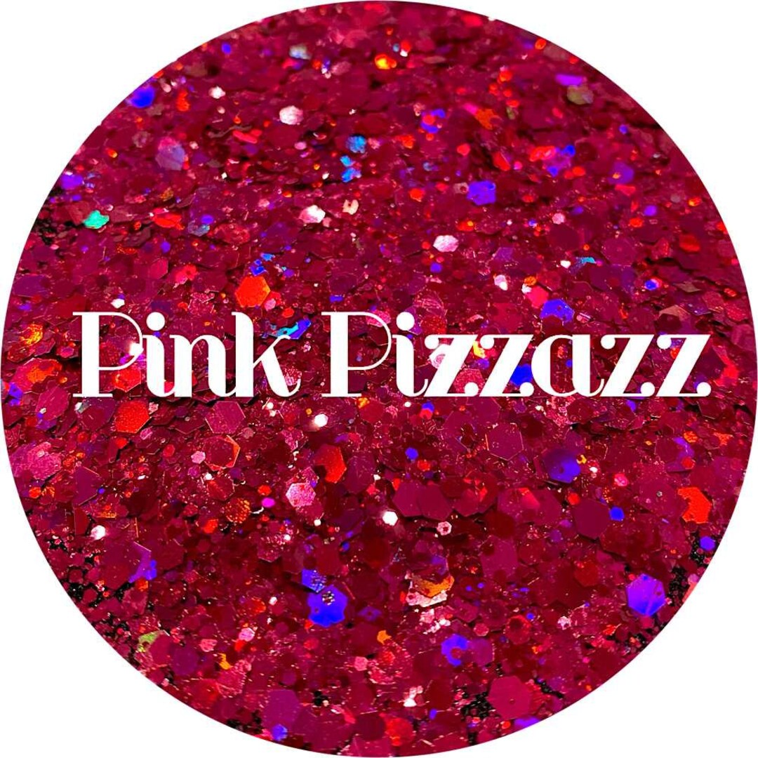 Pink Pizzazz - Holographic Pink Chunky Mix Polyester Glitter - Etsy