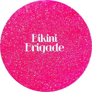 Bikini Brigade - High Sparkle Hot Pink Fine Polyester Glitter - Etsy