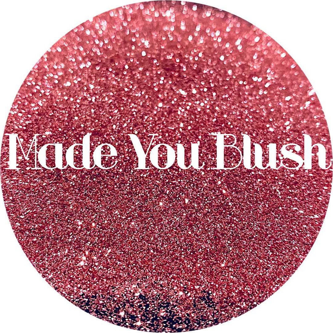 Made You Blush - Rose Blush Pink Metallic Fine Polyester Glitter - Etsy