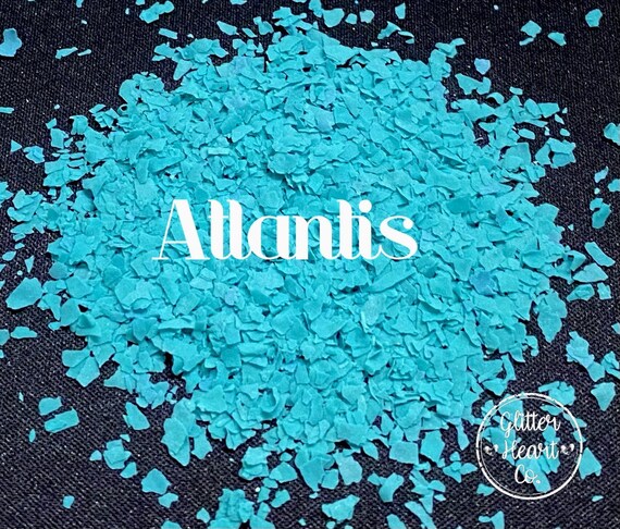 Atlantis Aqua Blue Paint Chips | Etsy