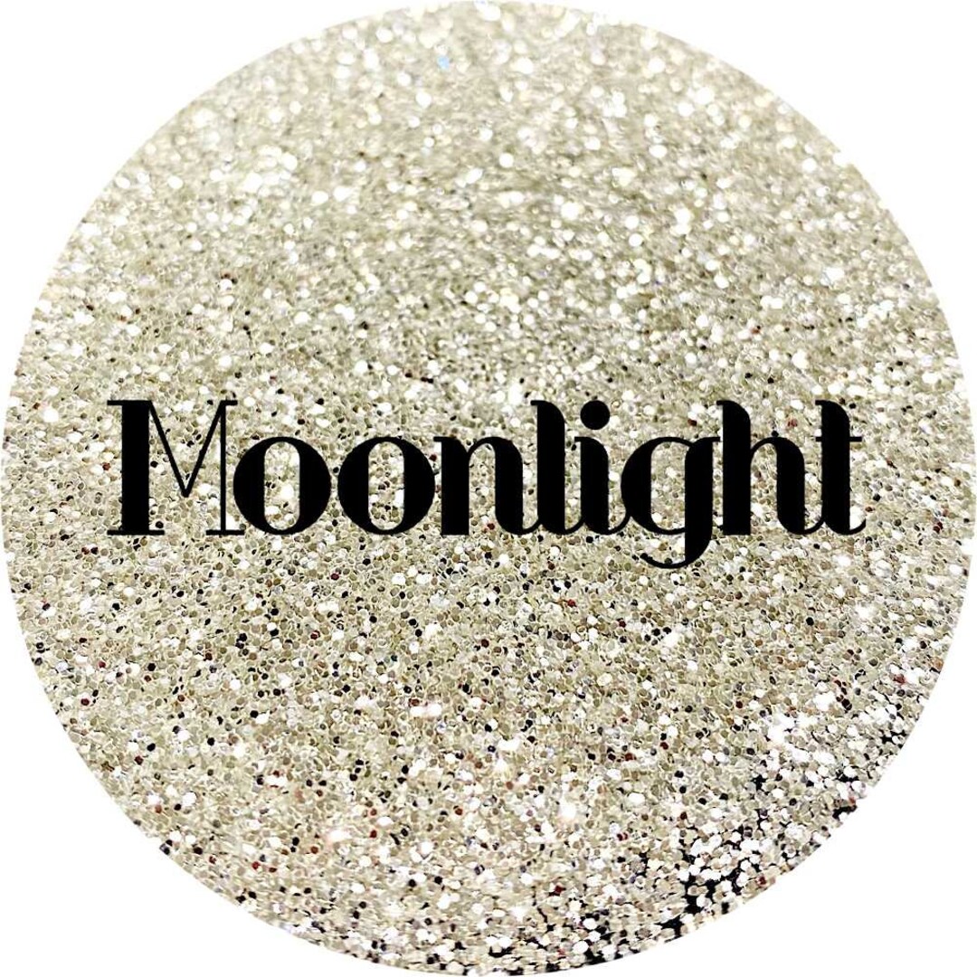 Moonlight - Ivory Silver Metallic Polyester Glitter - Etsy