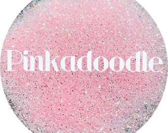 HANKY PANKY Light Pink Ultra Fine Glitter Color Shift Pale Pink Glitter ...