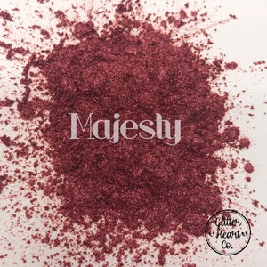 Majesty Mica - maroon Burgundy Mica Powder - Etsy