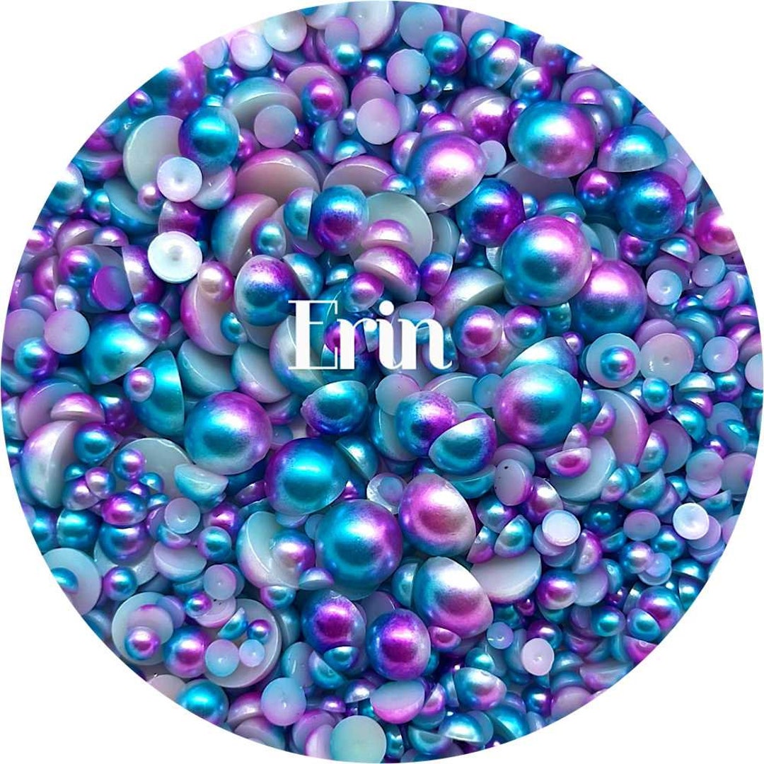 Erin - Ombre Gradient Flat Back Pearl Mix - Etsy