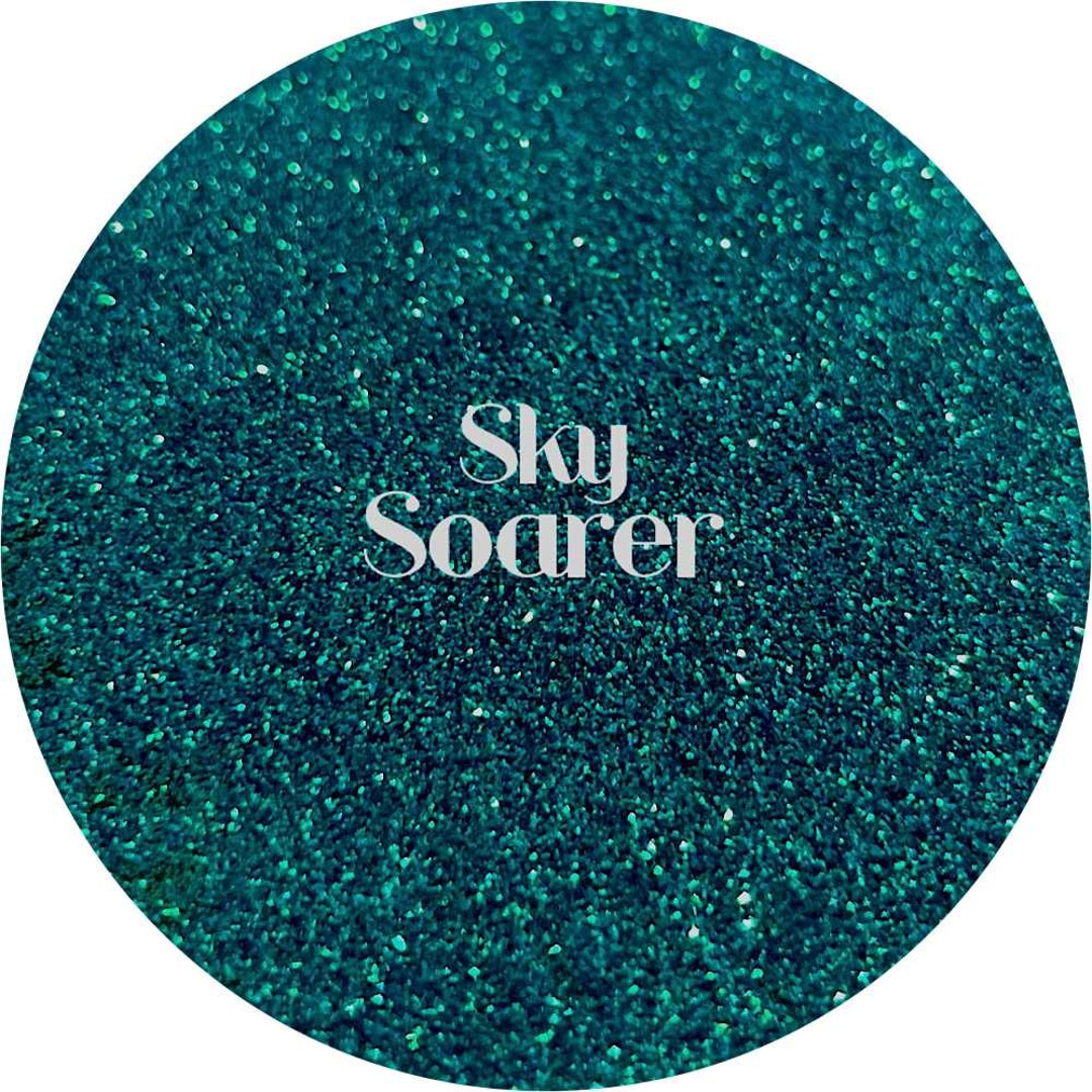 Sky Soarer - Dark Teal High Sparkle Fine Polyester Glitter - Etsy