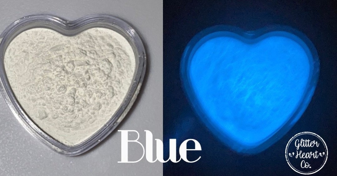 Blue Glow Powder - Etsy