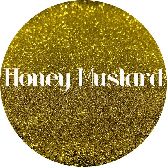 Honey Mustard Yellow Gold Metallic Fine Polyester Glitter | Etsy