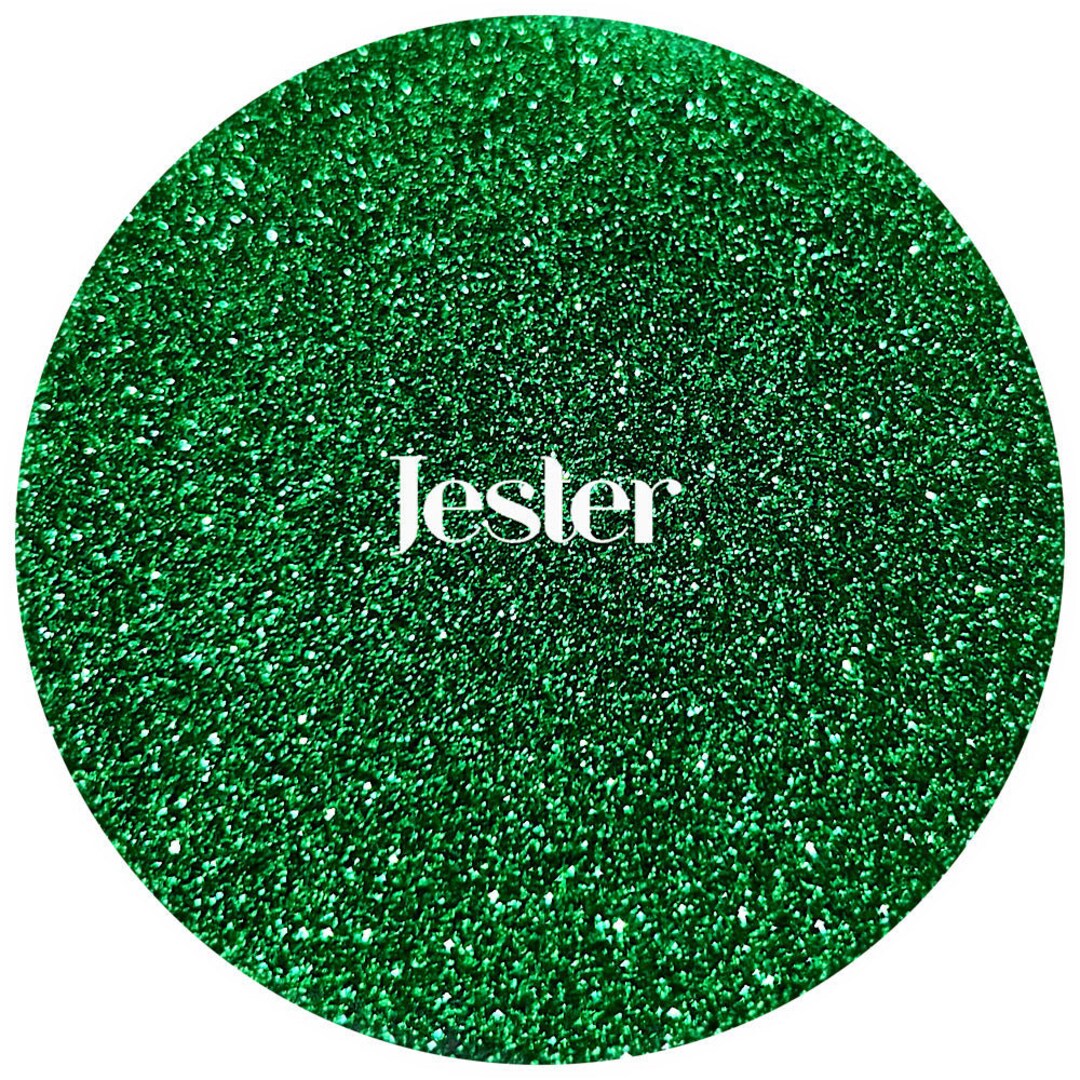 Jester - Green Metallic Fine Polyester Glitter - Etsy