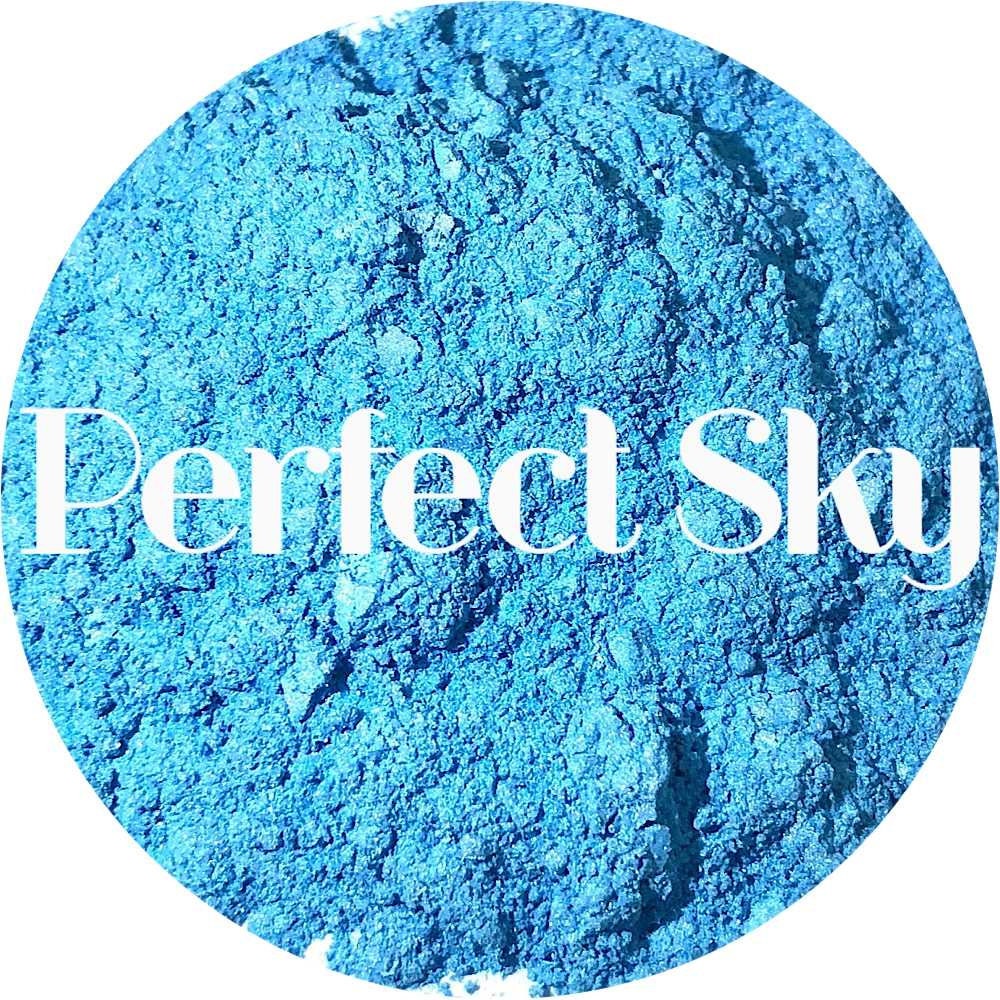 Perfect Sky Mica - Light Blue Mica Powder - Etsy
