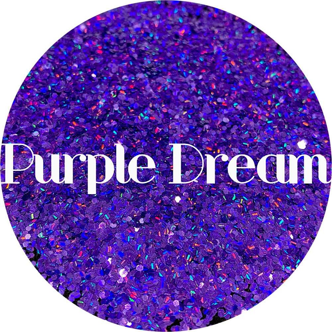 Purple Dream Paillettes en polyester fin holographique violet laser ...