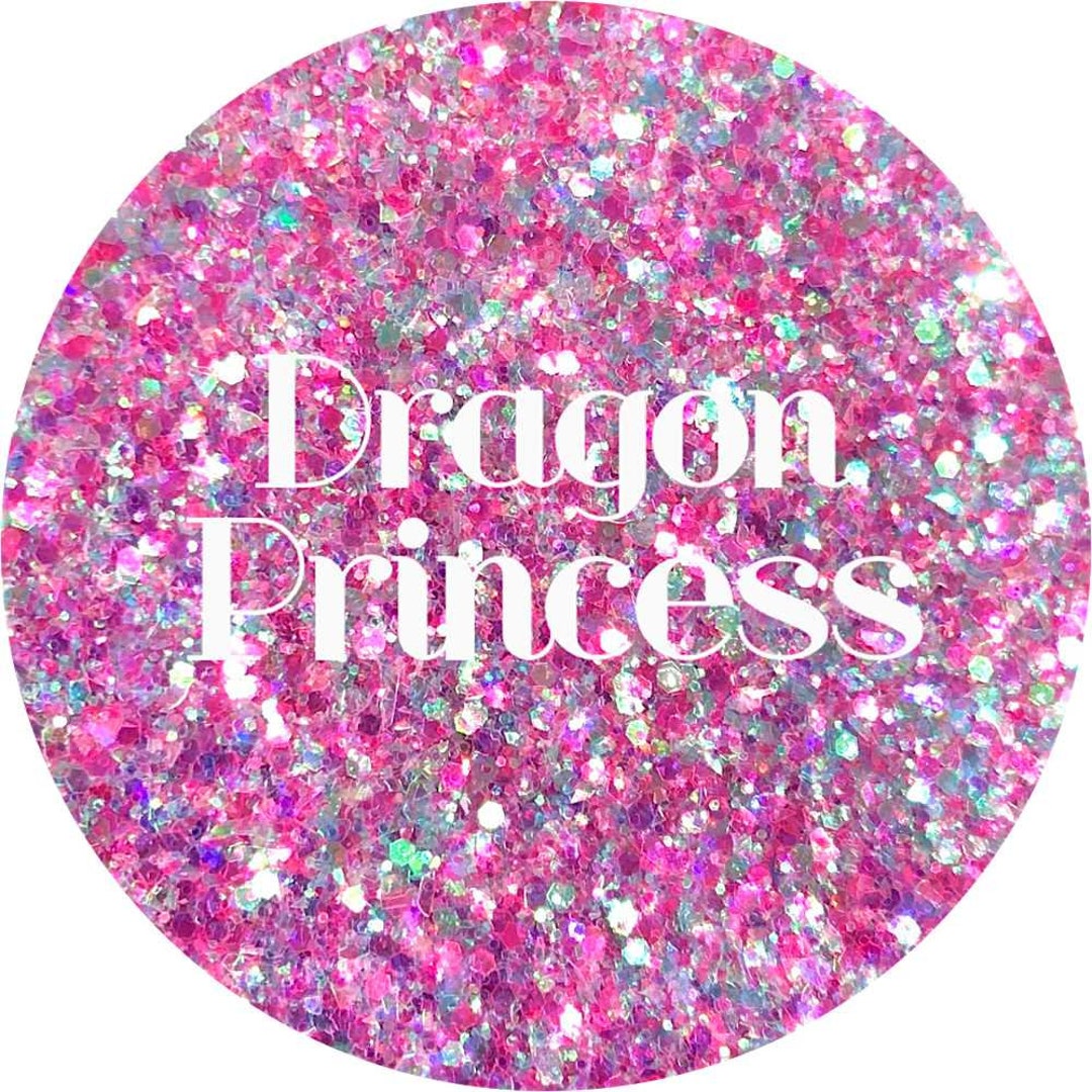 Dragon Princess - Pink Glitter Mix - Polyester Glitter - Etsy