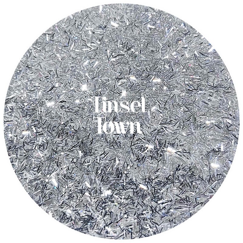 Silver Tinsel - Etsy