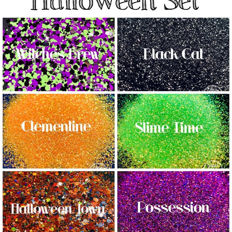 Glitter Halloween - Etsy