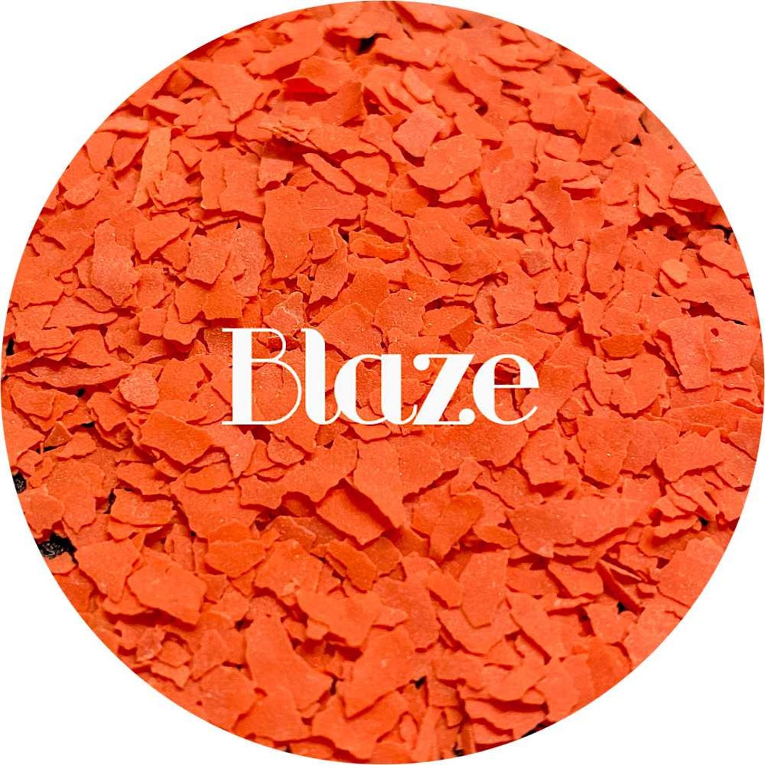 Blaze - Orange Paint Chips - Etsy