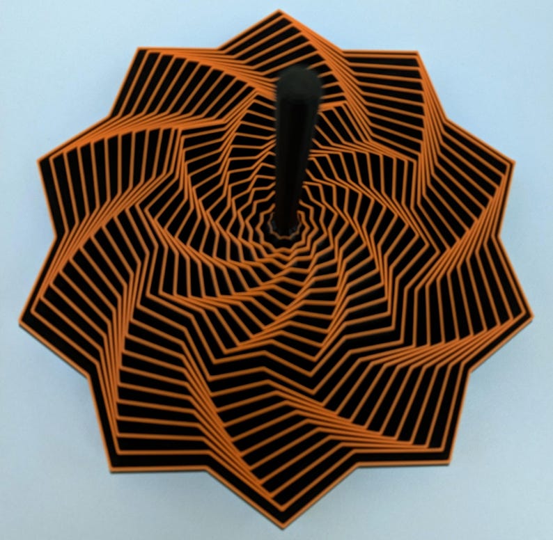 Sensory Fidget Star With Handle Sound & Visual Stimulation Fidget Fun ...