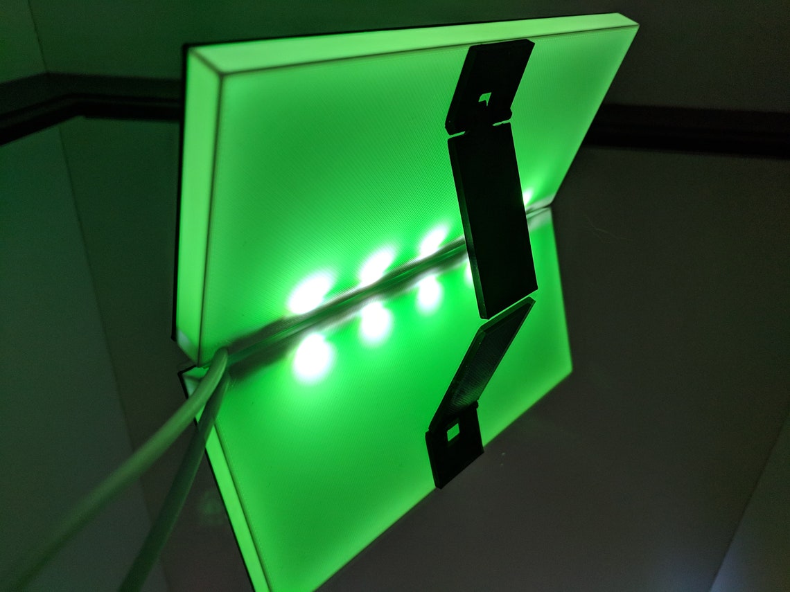 Custom LED 3D Printed Sign, or Nameplate. Will Make Custom Design to ...