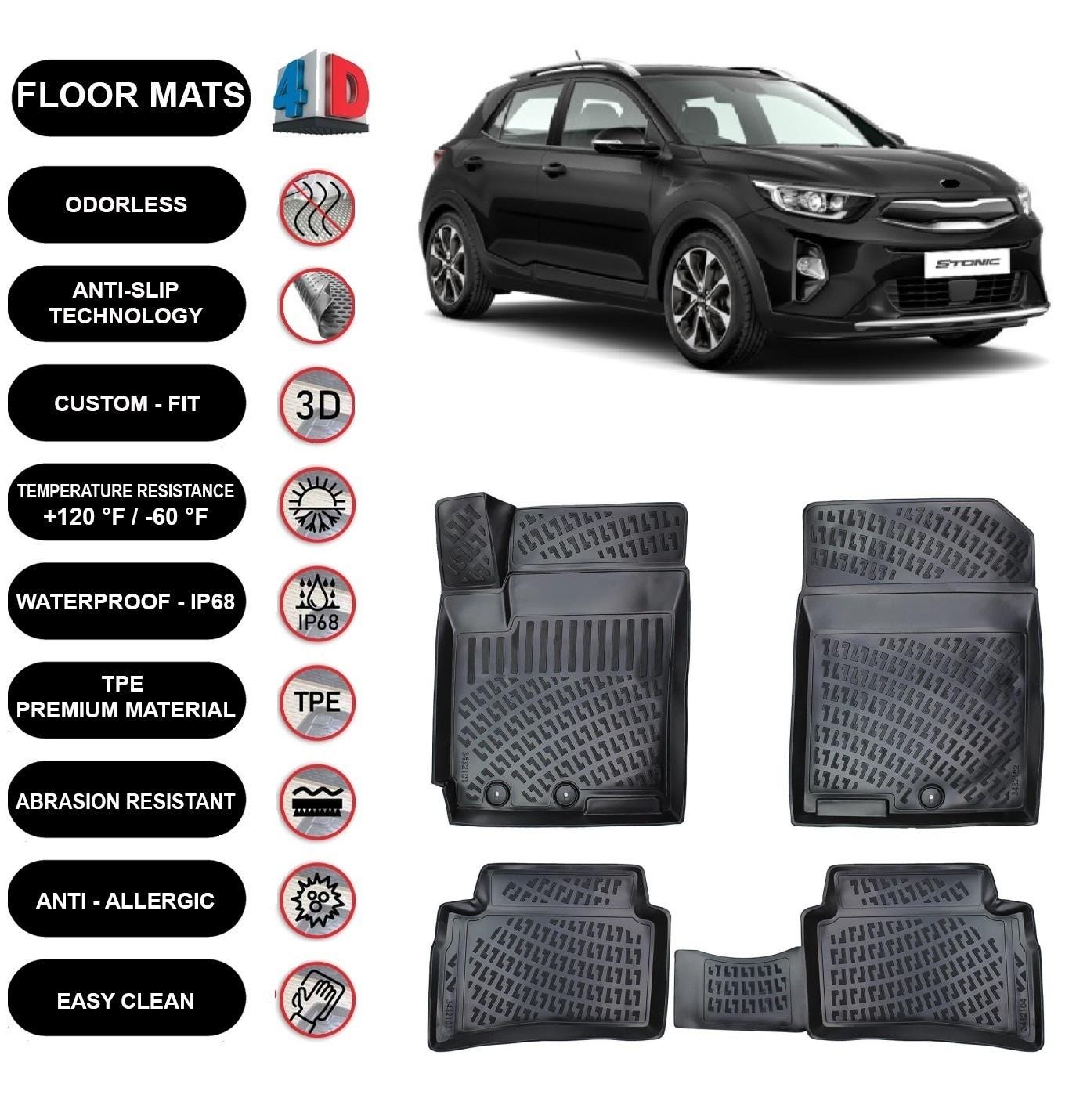 Kia stonic floor mats store