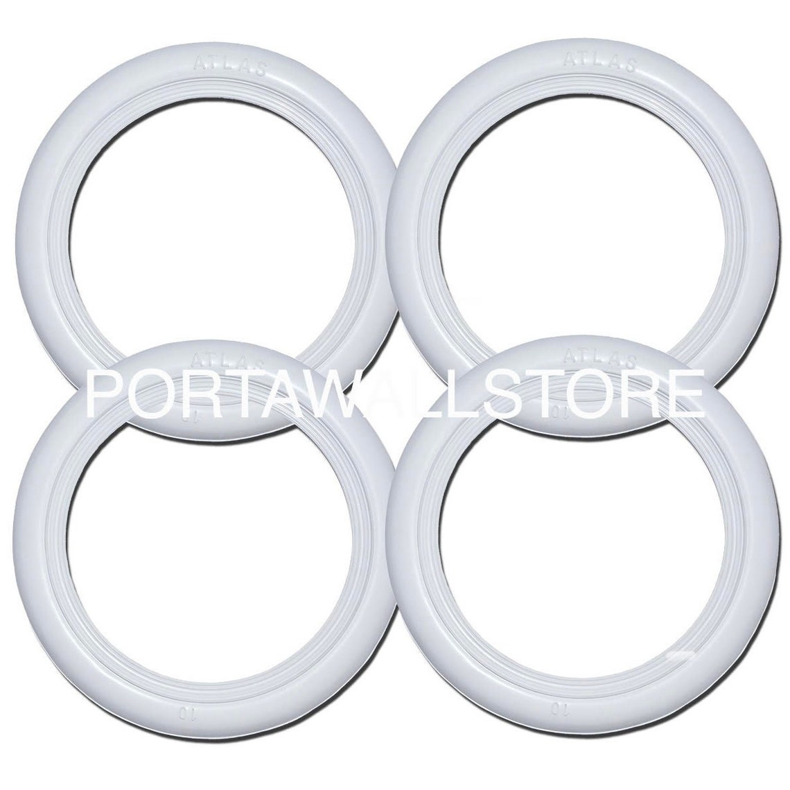 Firestone Tire Style 17'' White Walls Tire Insert Trim Port-o-walls-set ...