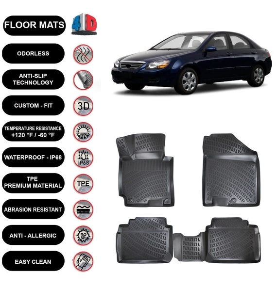 Kia cerato floor mats store