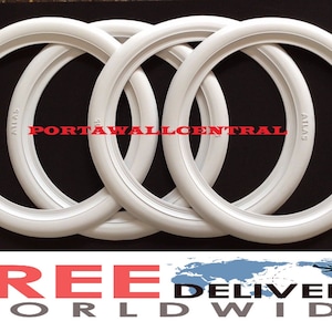14" Inch White Wall Portawall Tire Insert Trim Set of 4 Flapper Sidewall - Etsy