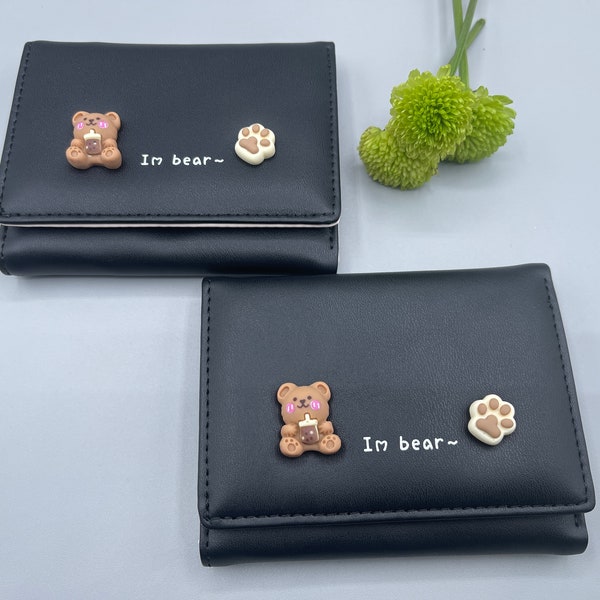 Bear Wallet - Etsy