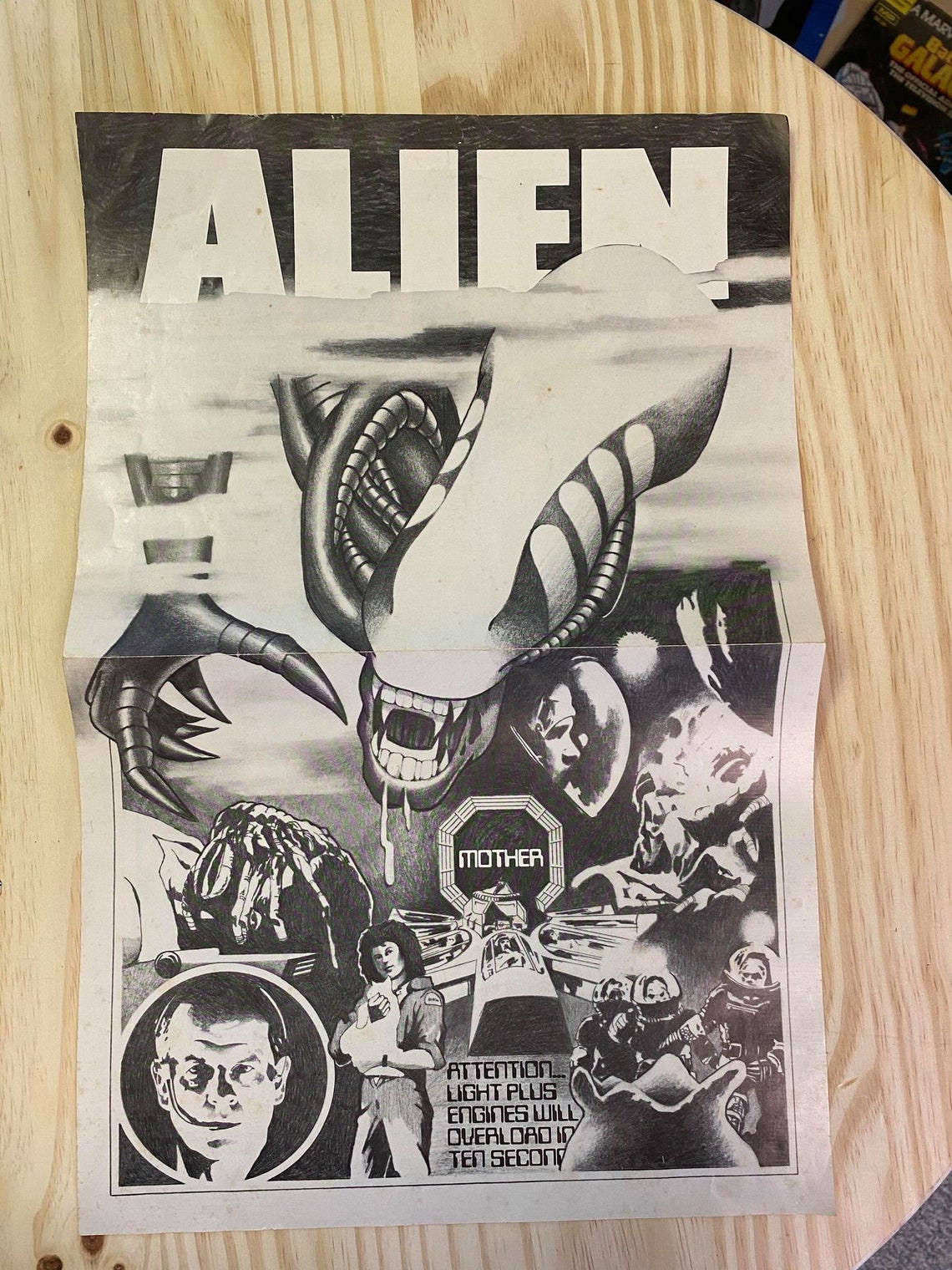 Vintage 1979 Kenner 18 ALIEN Big Chap Xenomorph Figure | Etsy