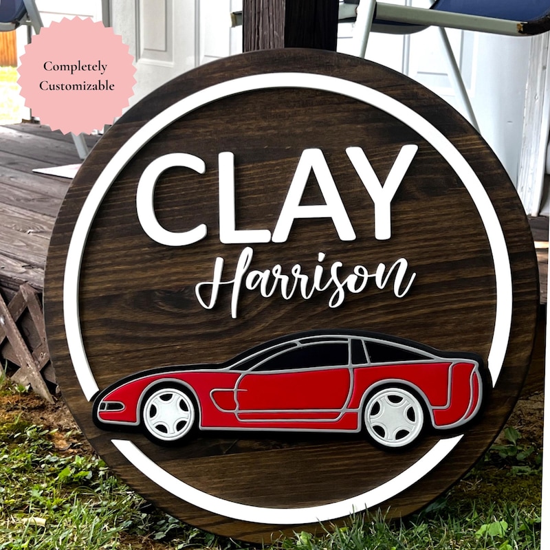 Car Sign Baby Nursery - Etsy