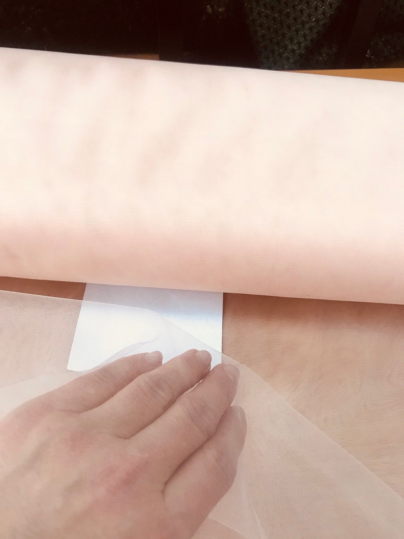 Soft Peach Salmon Tulle High Quality Soft 3m Wide-118 Inc Wide - Etsy