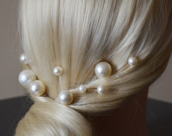 Pearl hair pins | Etsy