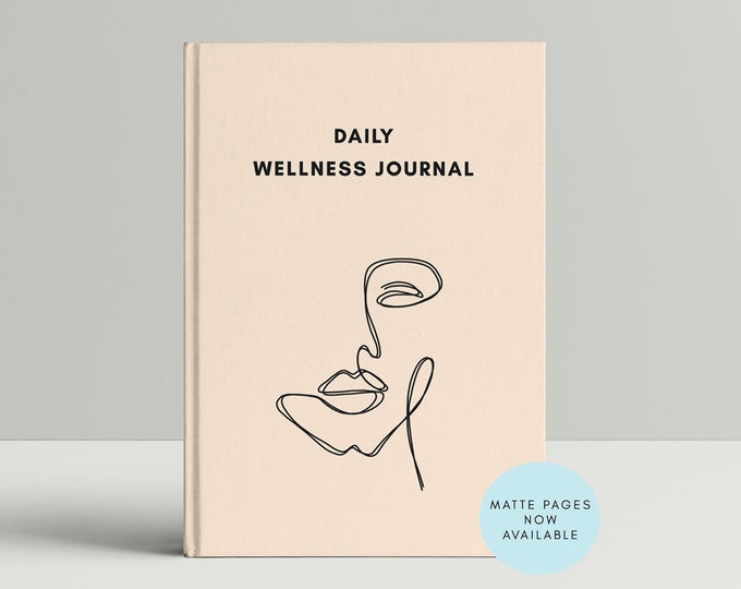 Daily Wellness Journal | Wellness Planner, Gift for Her - Etsy