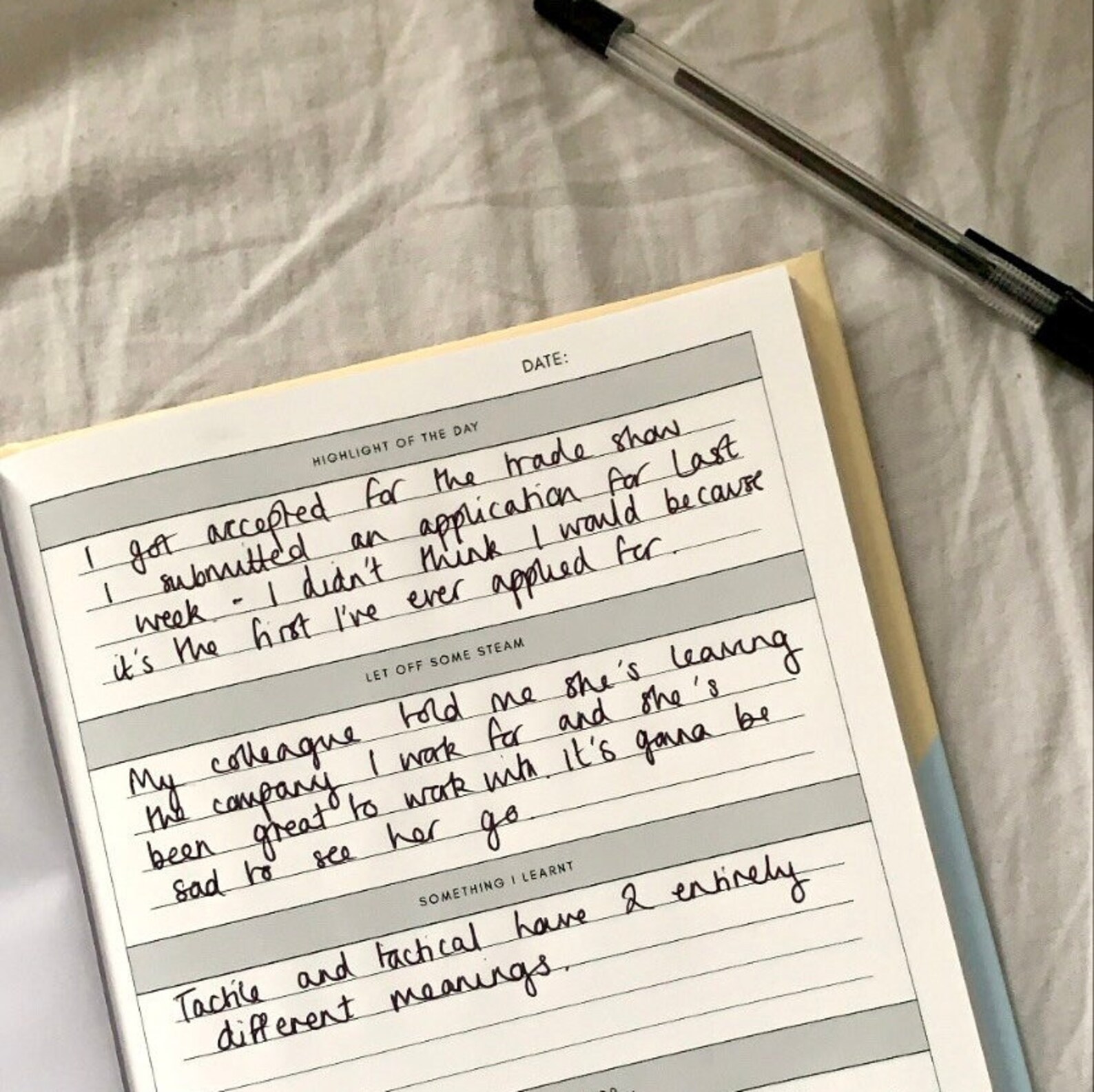 Daily Reflection Journal Question A Day Self-discovery - Etsy