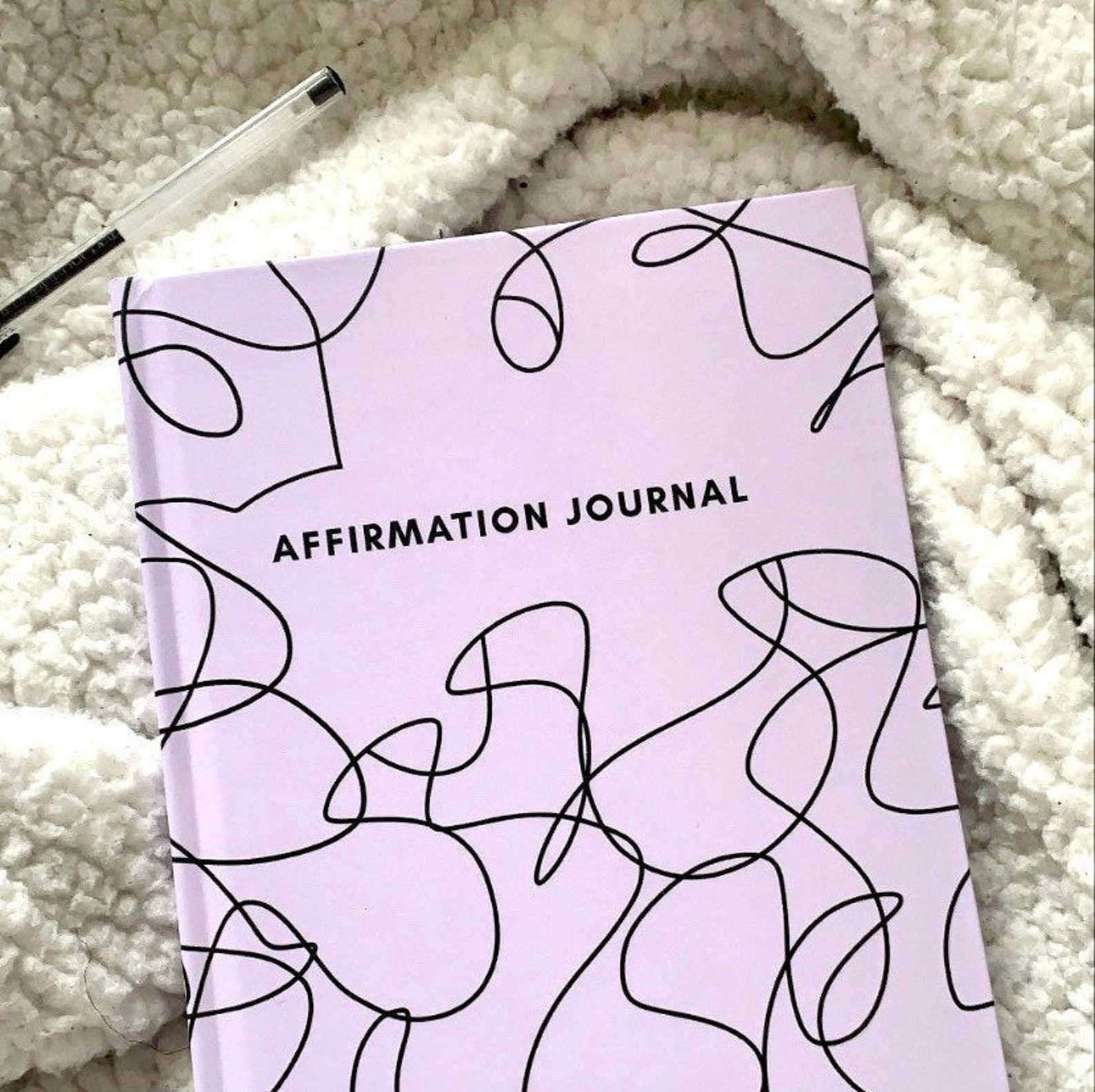 Affirmation Journal Manifestation Journal Daily Affirmation - Etsy UK