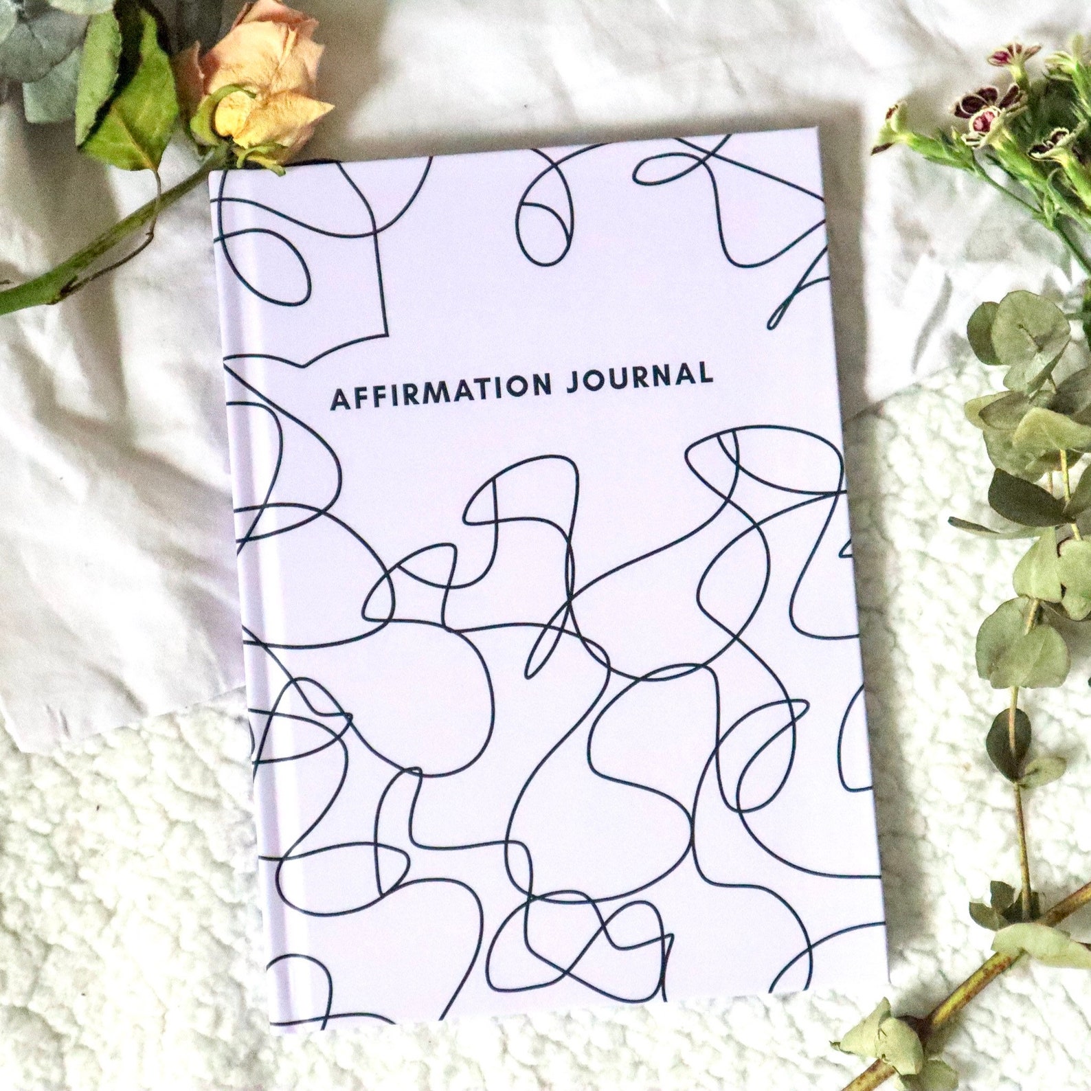 Affirmation Journal Manifestation Journal Daily Affirmation - Etsy UK