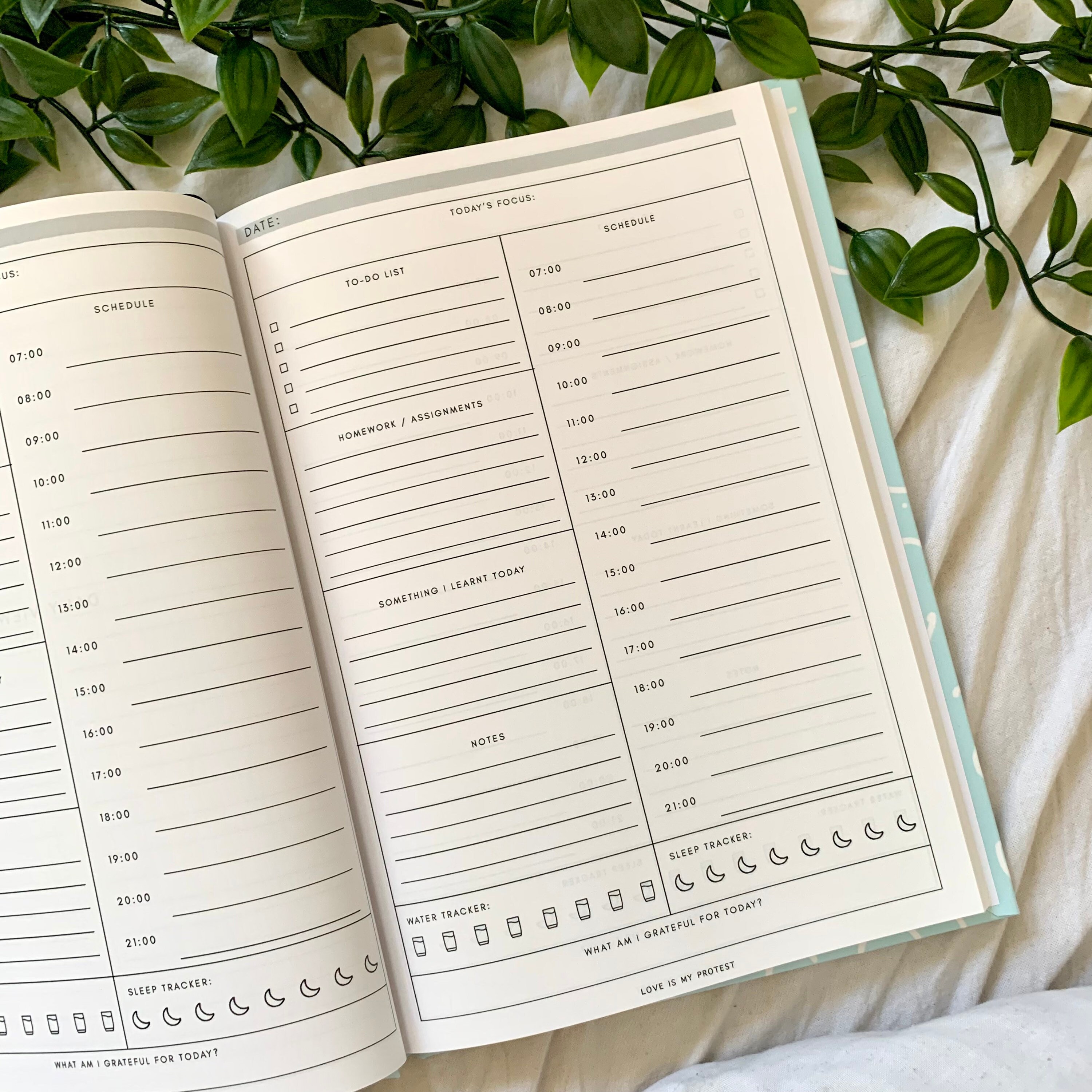 Student Planner Academic Diary Sustainable Study Planner - Etsy UK