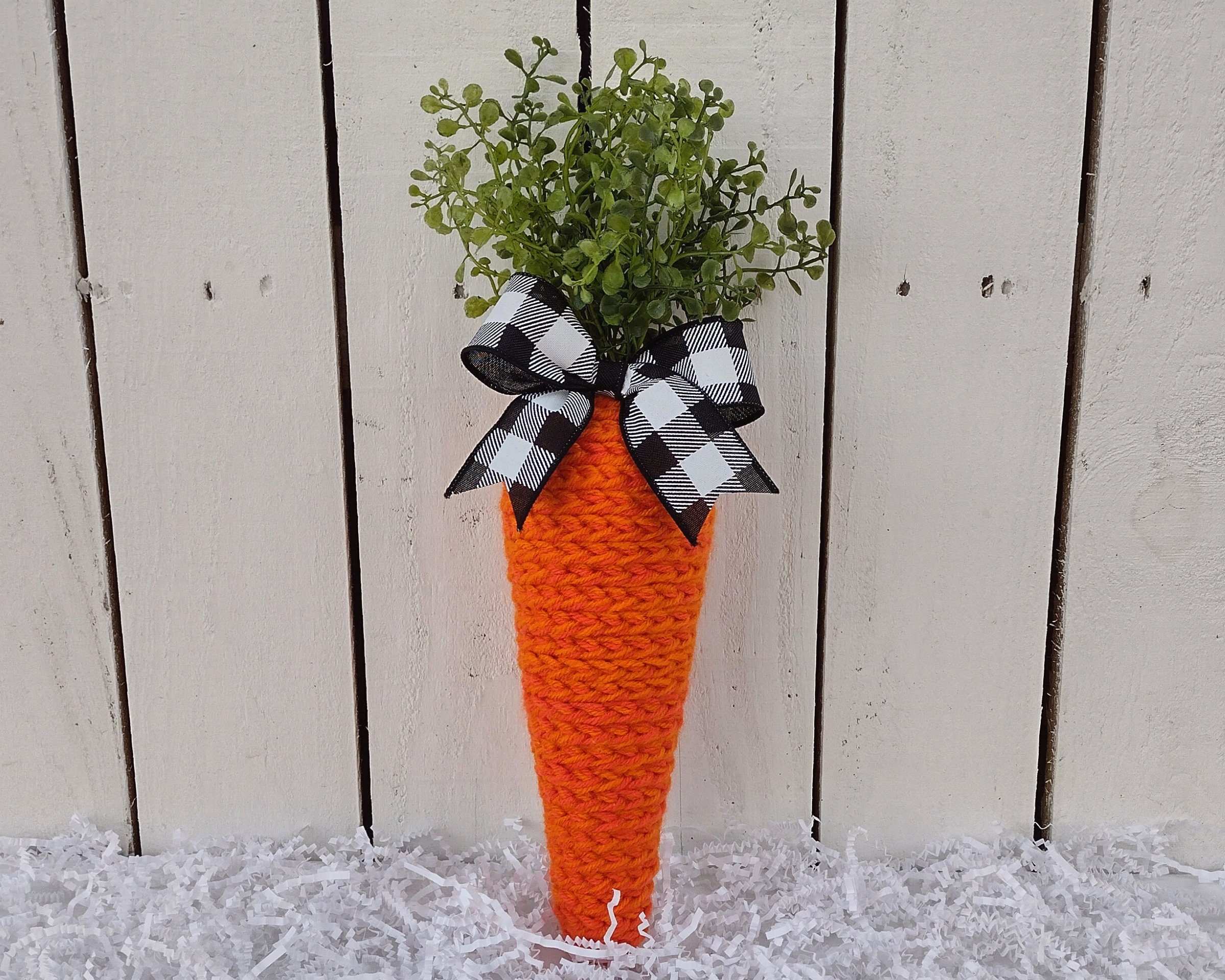 Easter Carrot Decor Carrot Wreath Attachment Easter Tiered - Etsy