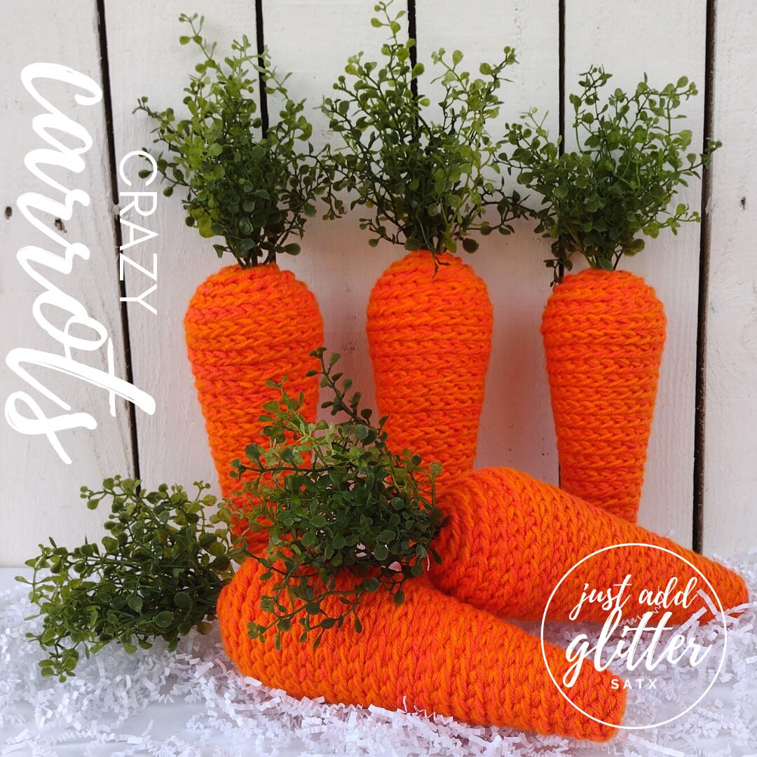 Easter Carrot Decor Carrot Wreath Attachment Easter Tiered - Etsy