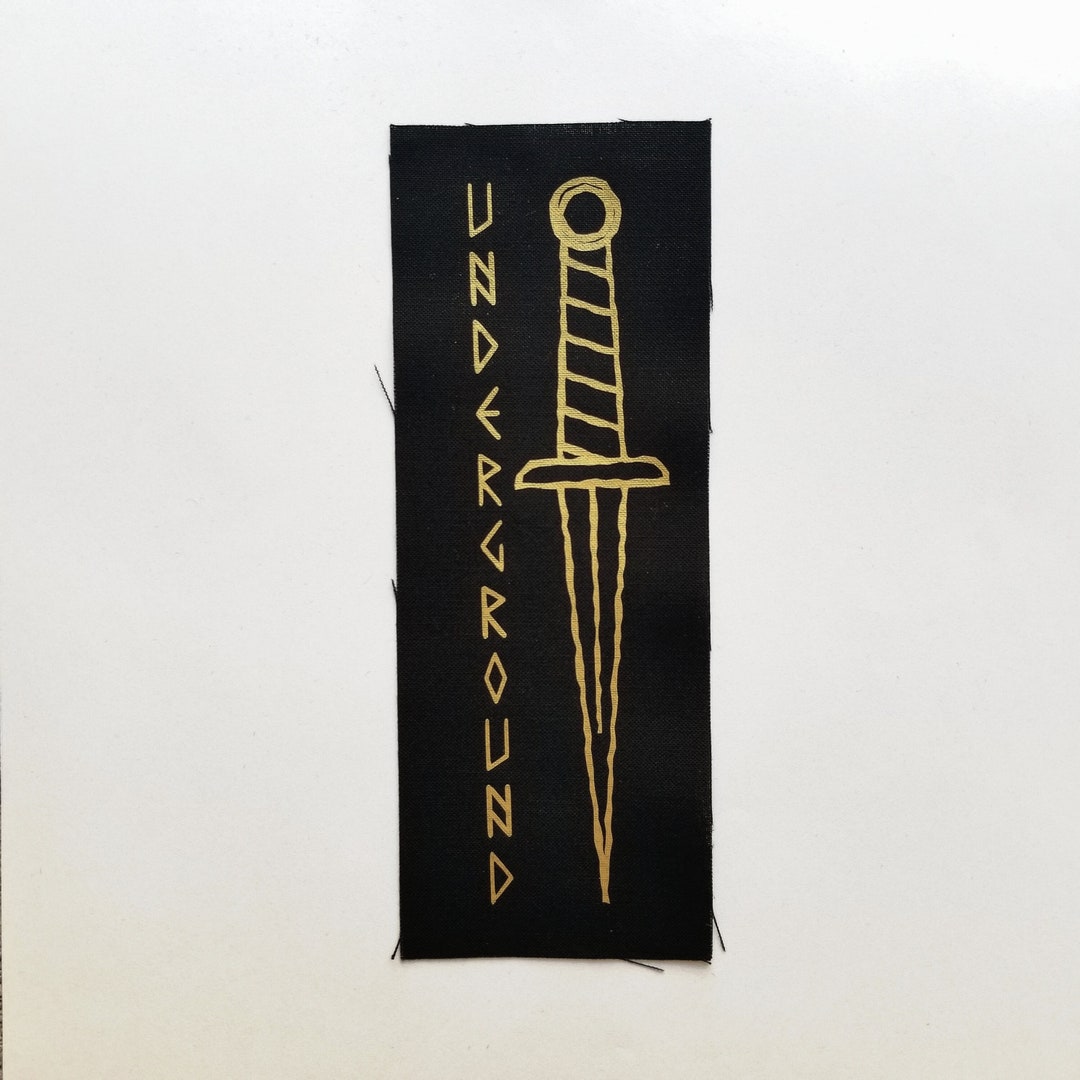 Dagger Patch Underground Rune Patch Occult Patch - Etsy