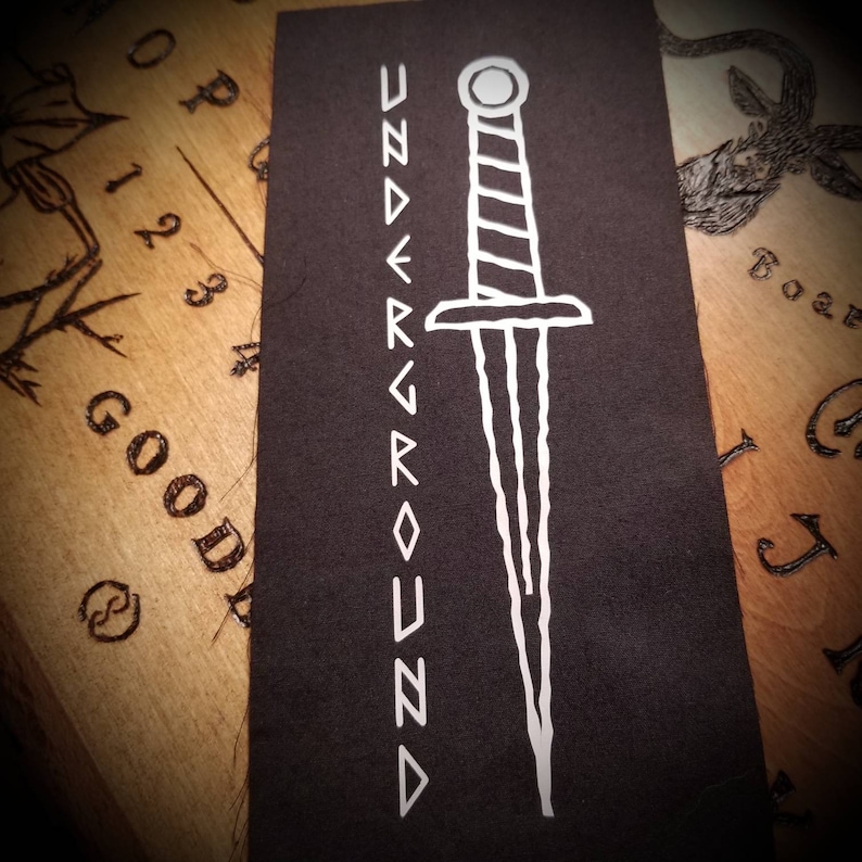 Dagger Patch Underground Rune Patch Occult Patch - Etsy