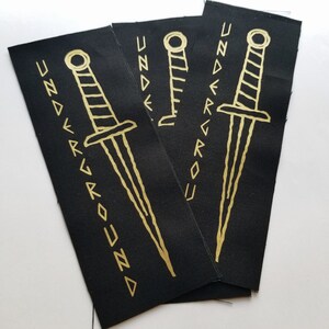 Dagger Patch Underground Rune Patch Occult Patch - Etsy