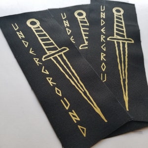 Dagger Patch Underground Rune Patch Occult Patch - Etsy