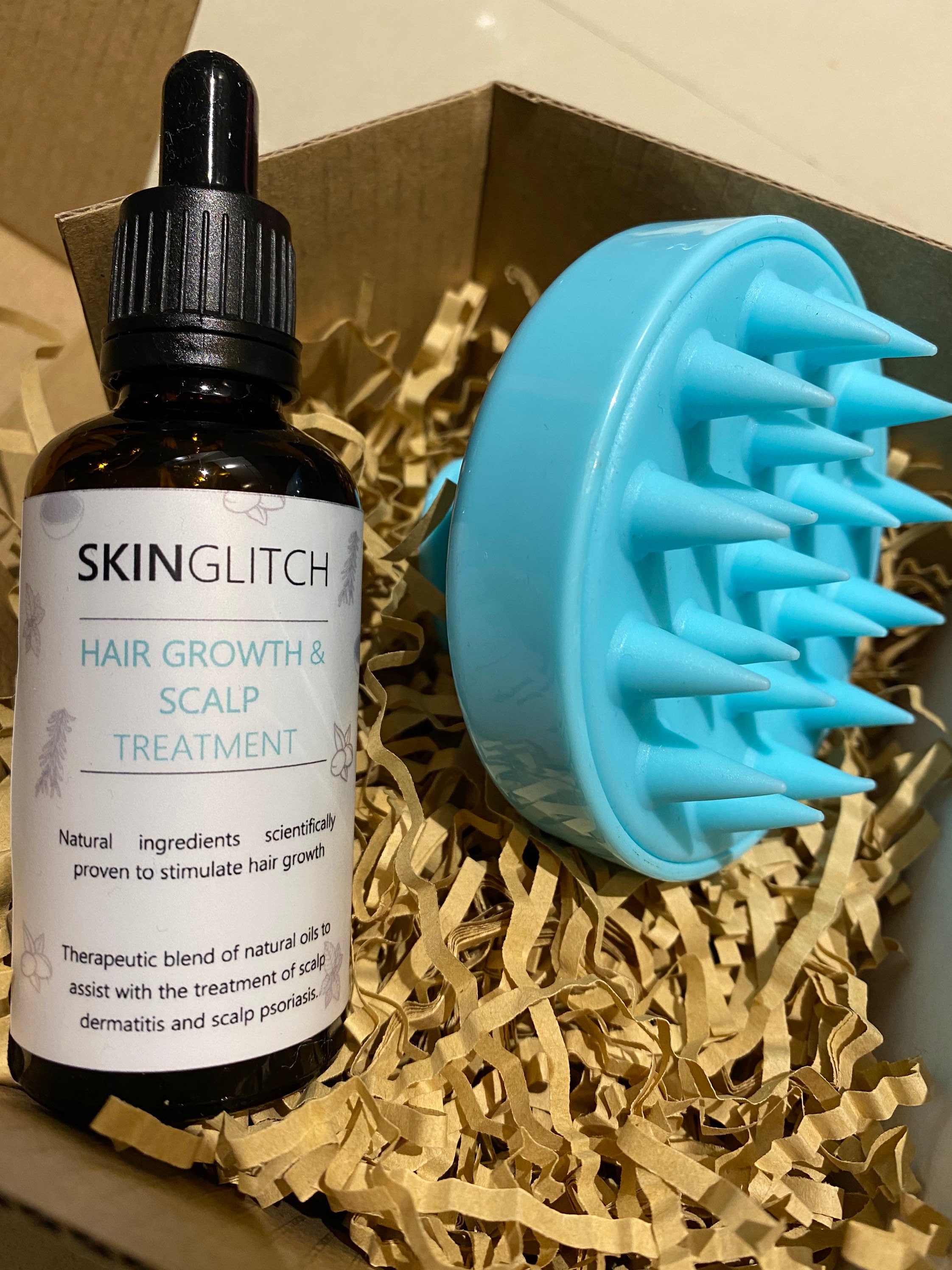 Hair Growth And Scalp Treatment Proven To Stimulate Hair Etsy Denmark