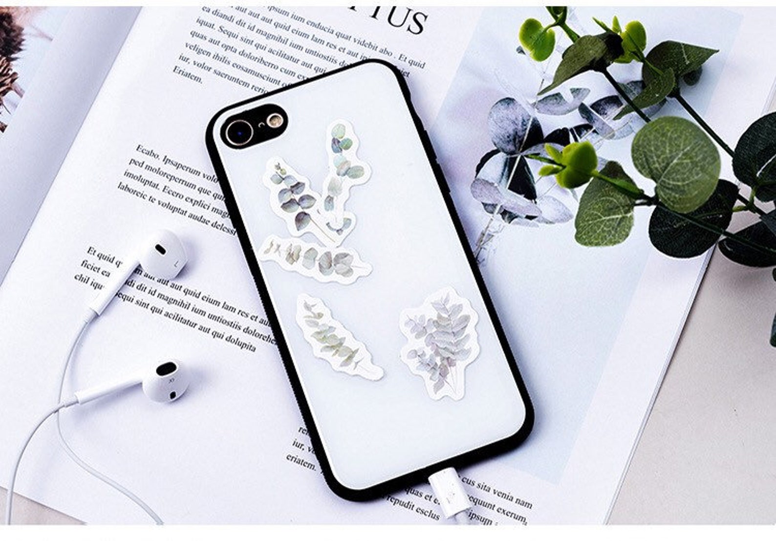 Leaf Stickers Plant Stickers Forest Stickers Leaves Stickers Eucalyptus ...