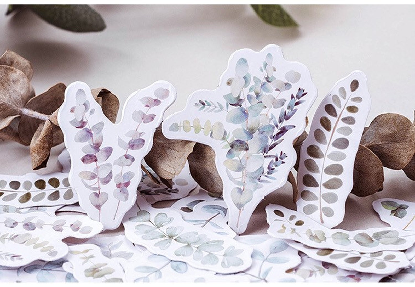 Leaf Stickers Plant Stickers Forest Stickers Leaves Stickers | Etsy