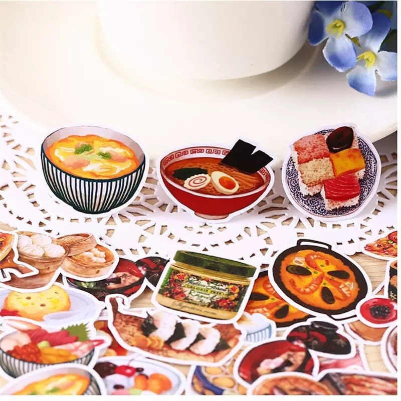 Daily Food Drink Sticker Pack Stickers Cute Stickers - Etsy