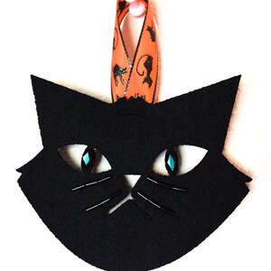 Black Cats Halloween Wall Decoration - Etsy