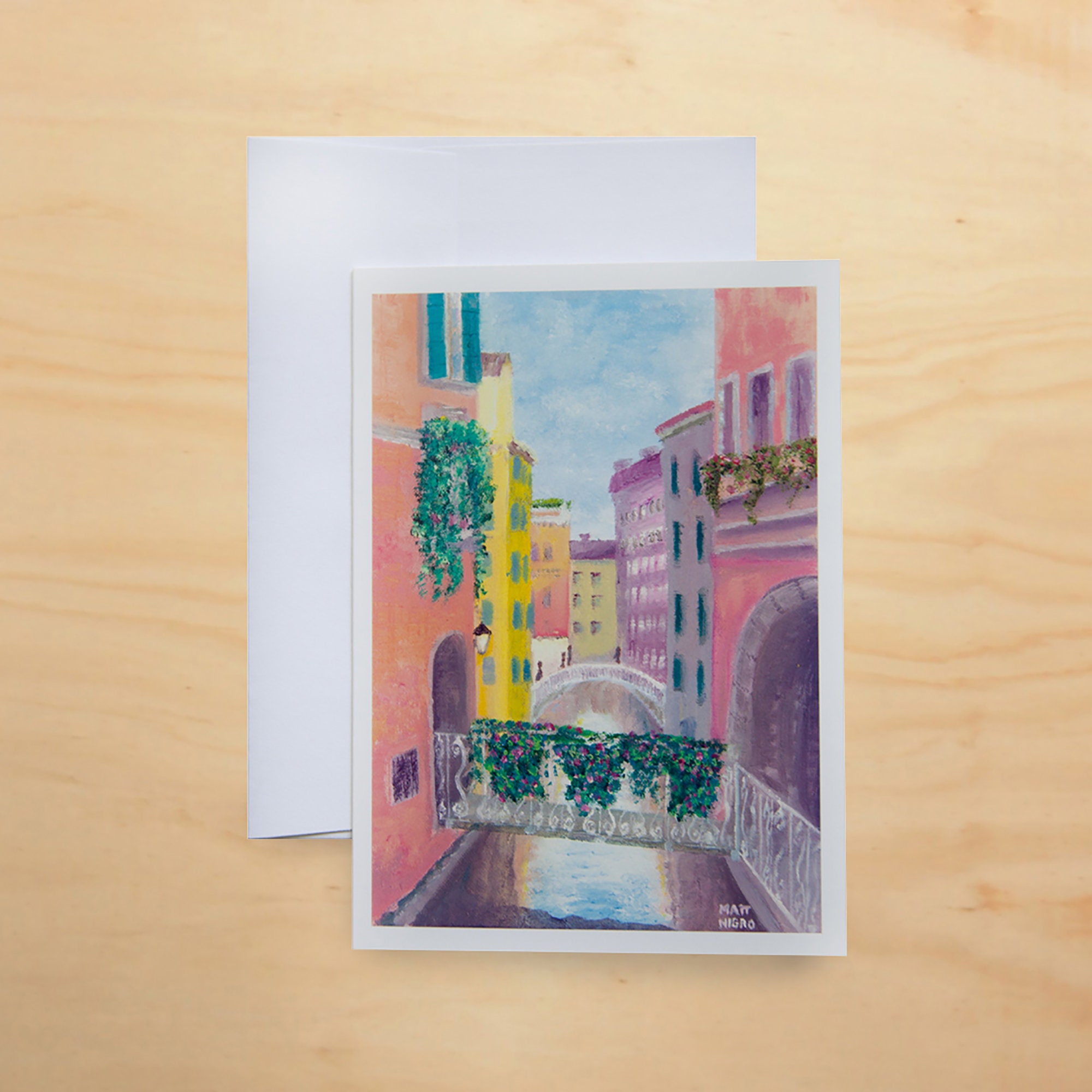 VENICE ITALY Assorted Box 12 Greeting Cards Prints of Original ...