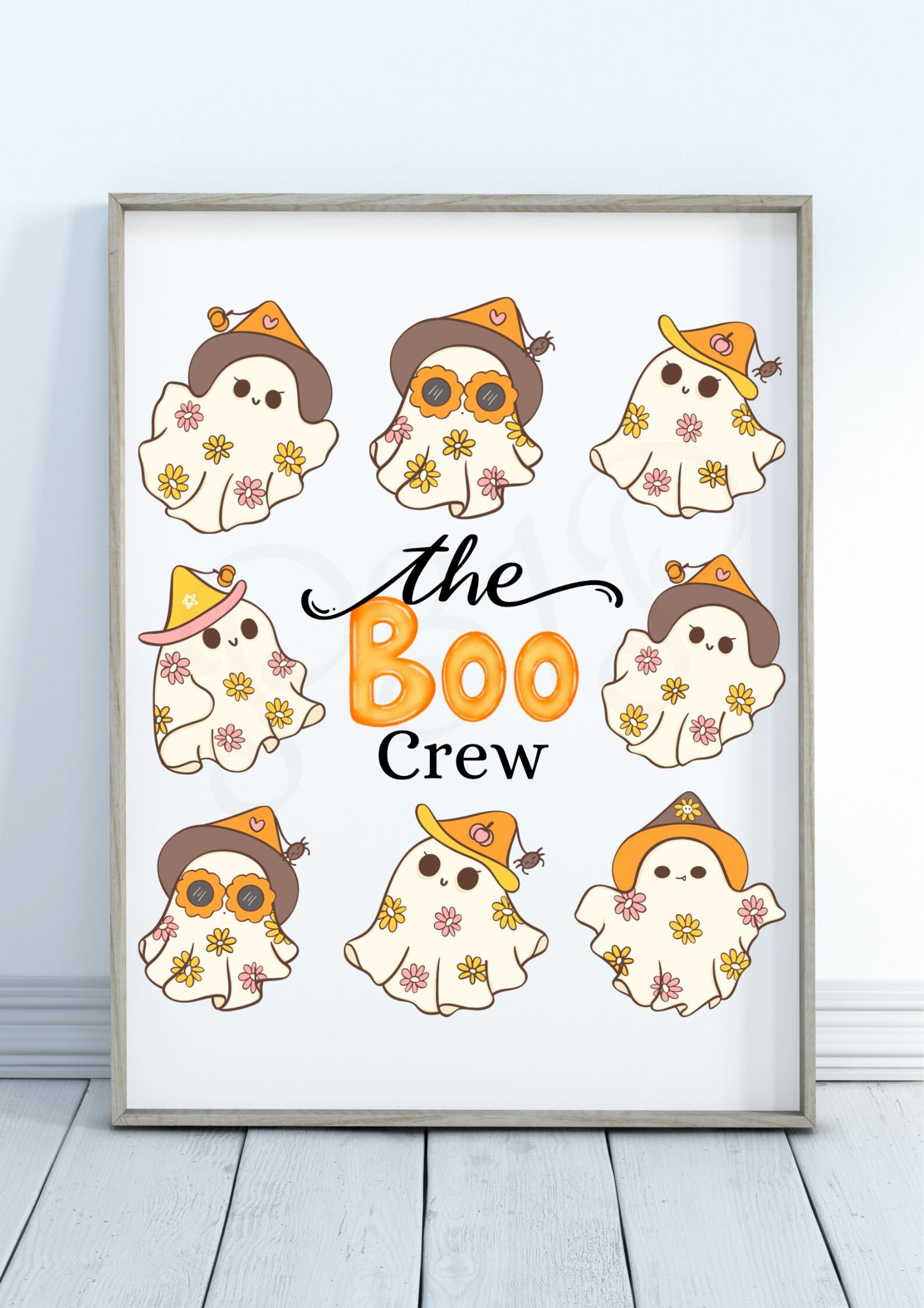 Boo Crew Ghost Halloween Ghost SVG, Boo Crew Png, Spooky Png, Cricut ...