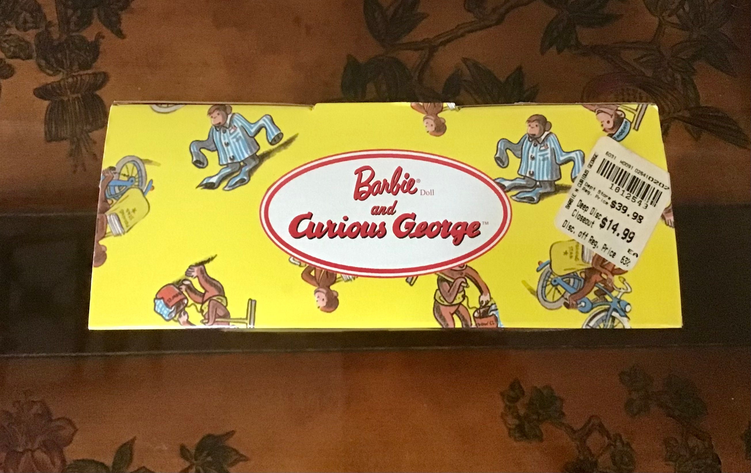Vintage Barbie 2000 Curious George Collectors Edition Keepsake ...