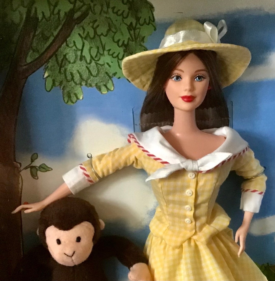Vintage Barbie 2000 Curious George Collectors Edition Keepsake ...
